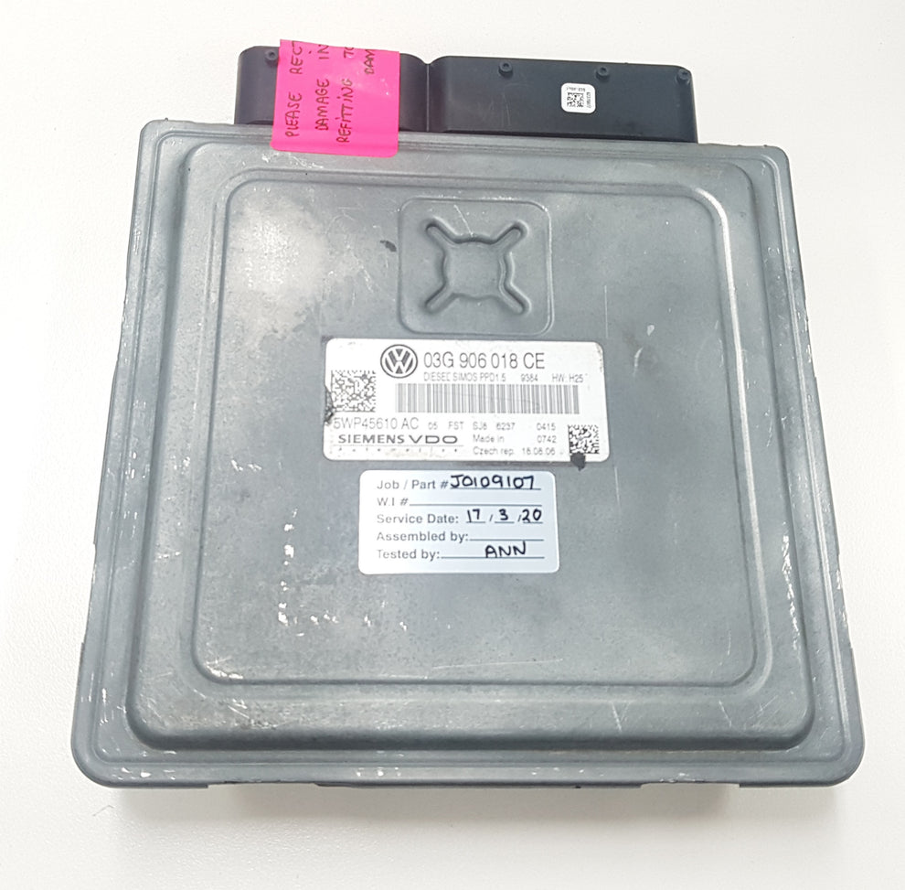 Audi A4 SIMOS 18.1 ECM – Injectronics